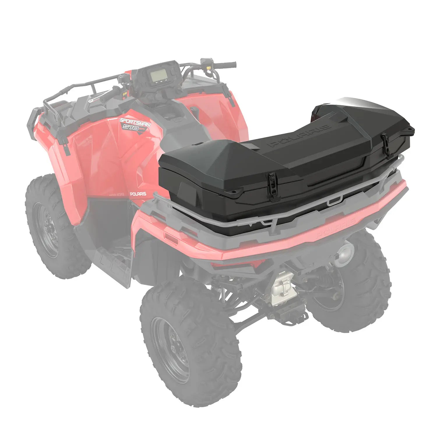 Lock & Ride Rear Lockable Cargo Storage Box for Sportsman ATV - 289087 ...