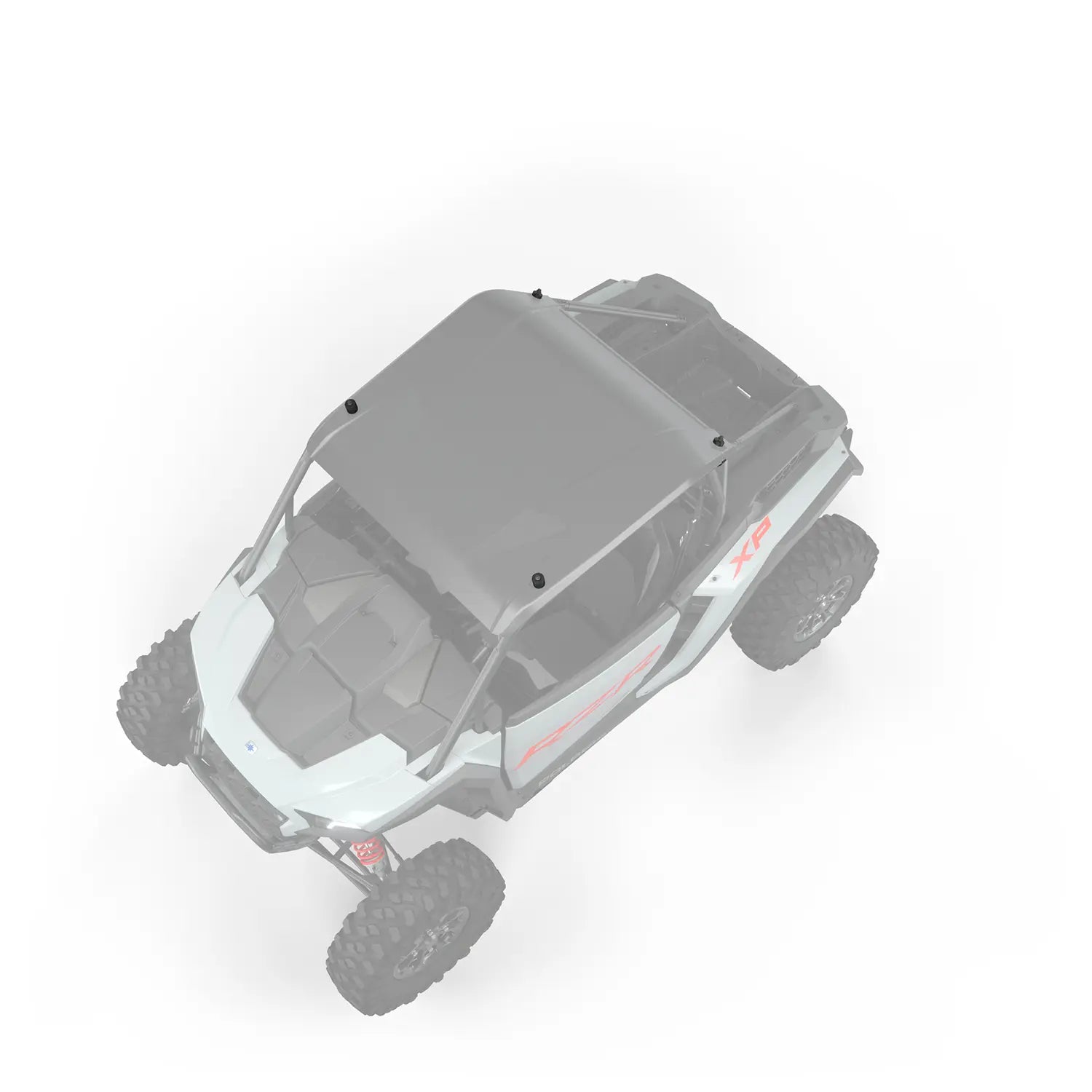 Polaris RZR Aluminum Roof Cargo Basket Mount, 2-Seat - 2891152 ...