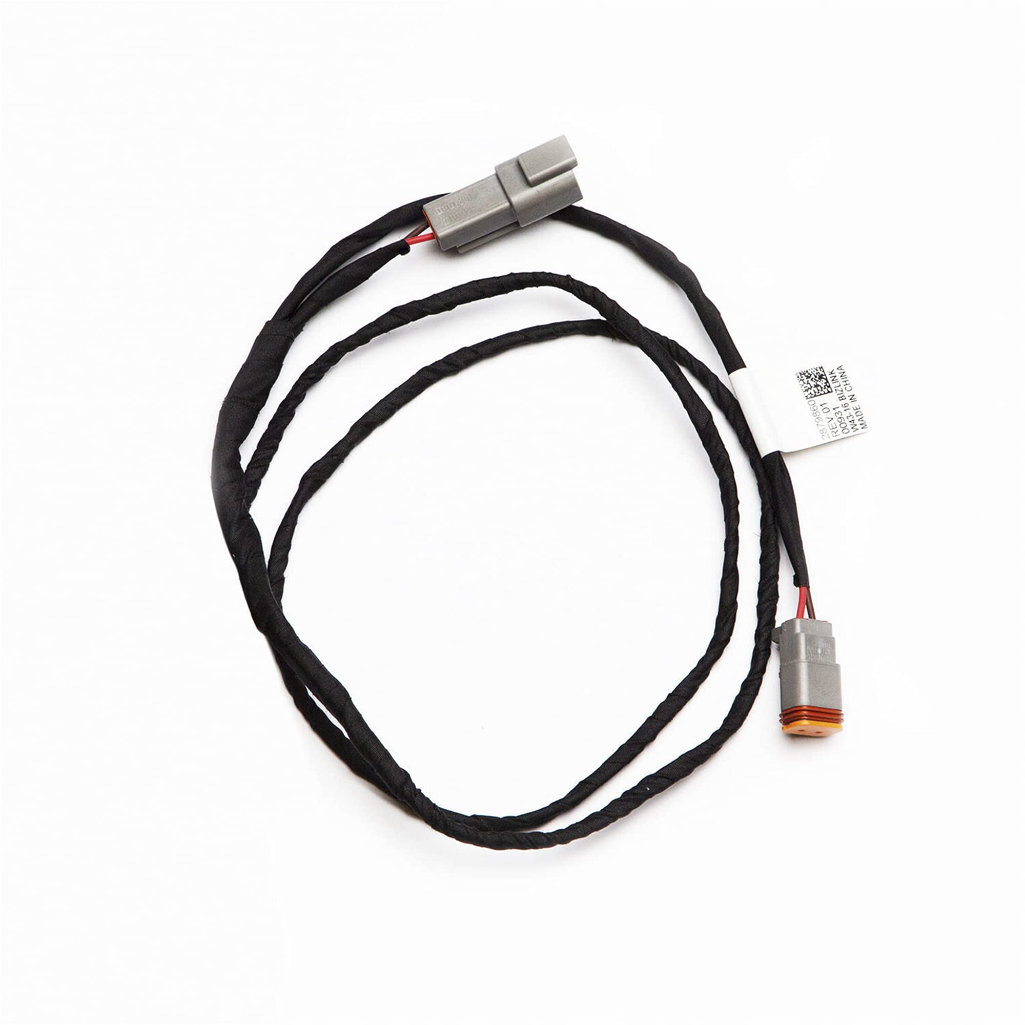 Polaris Ranger LED Light Bar Wiring Harness - Rear Facing Crew Extensi ...