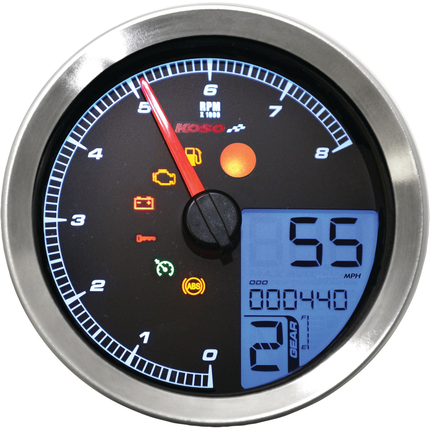 Speedo / Tach Sil Bezel Lcd Color Change Display – RideNow Parts
