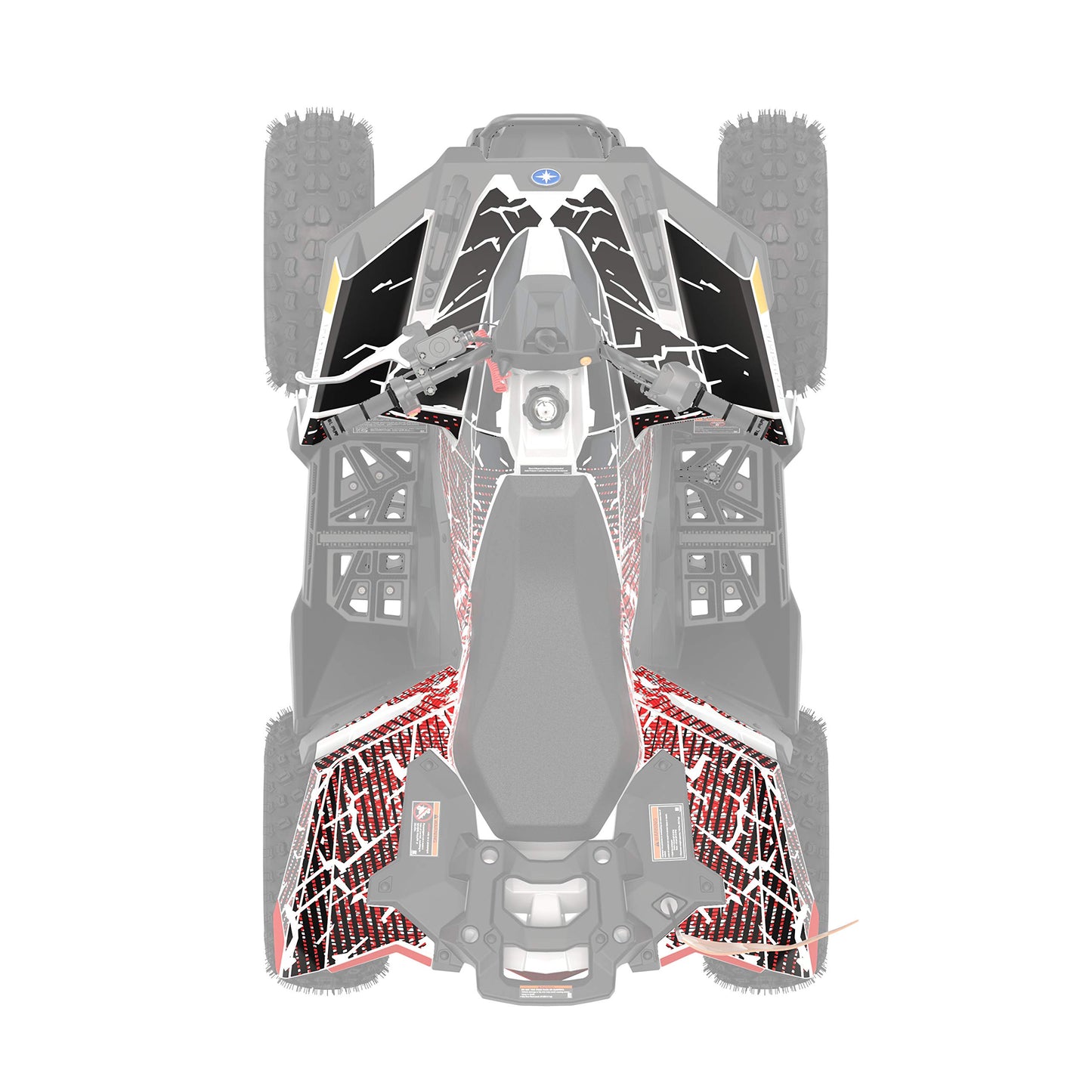 Polaris ATV Decal Kit, Indy Red – RideNow Parts