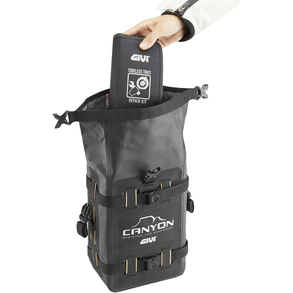 Canyon Adv Cargo Bag 8l Engine Guard / Tail Bag Black – RideNow Parts