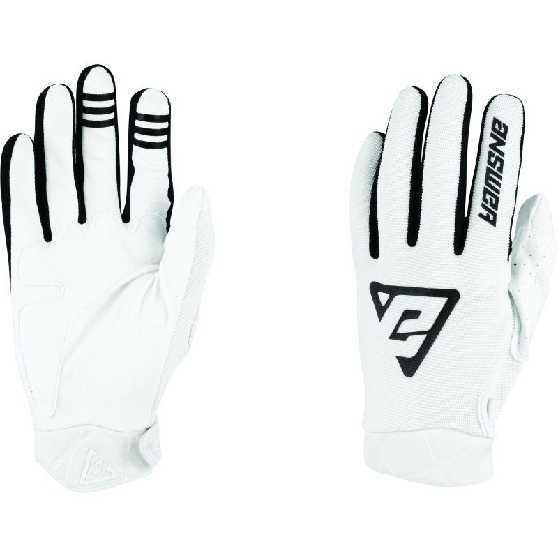 Answer Peak Glove White/Black Youth - XS – RideNow Parts