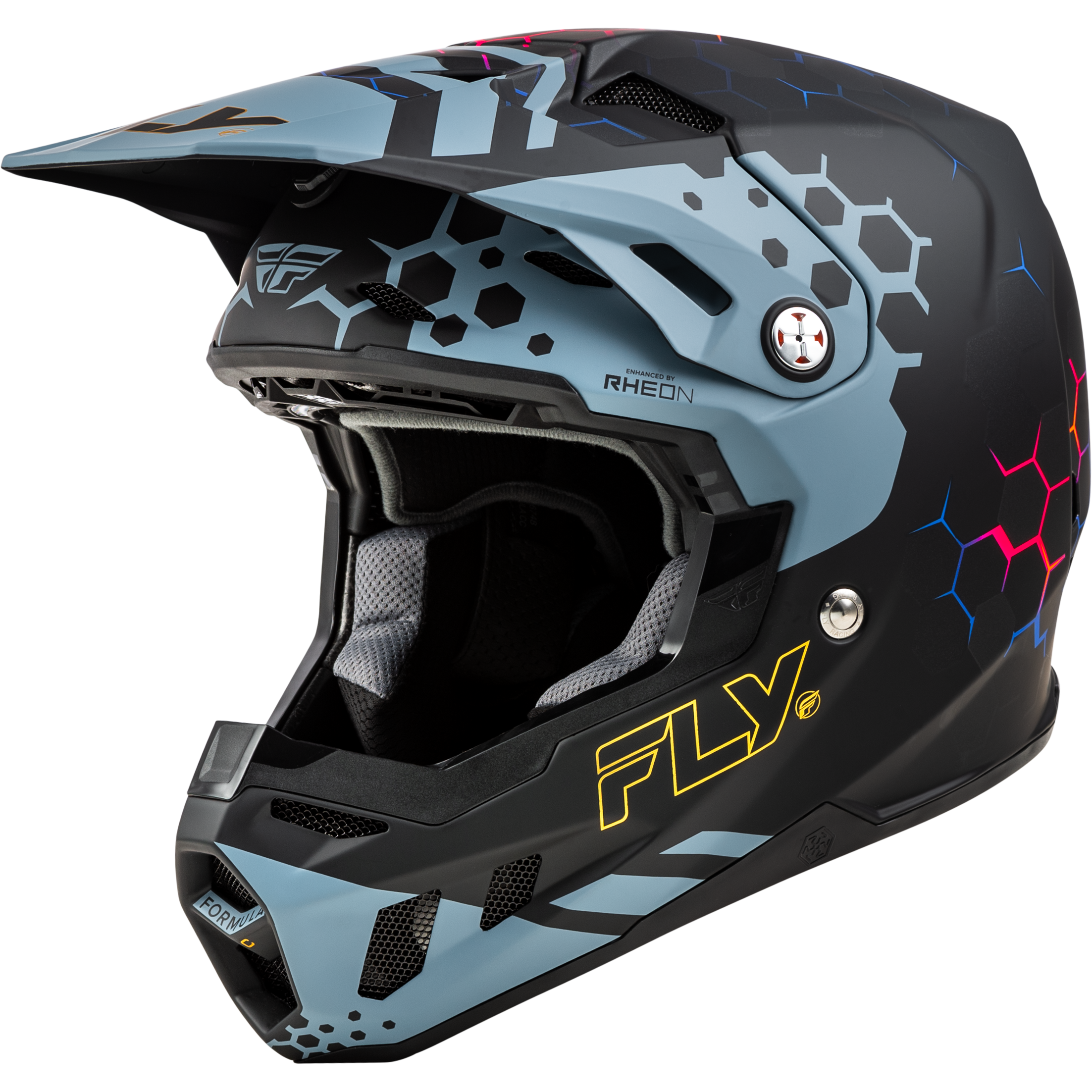Formula Cc Tektonic Helmet Matte Black/Slate/Blue 2x – RideNow Parts